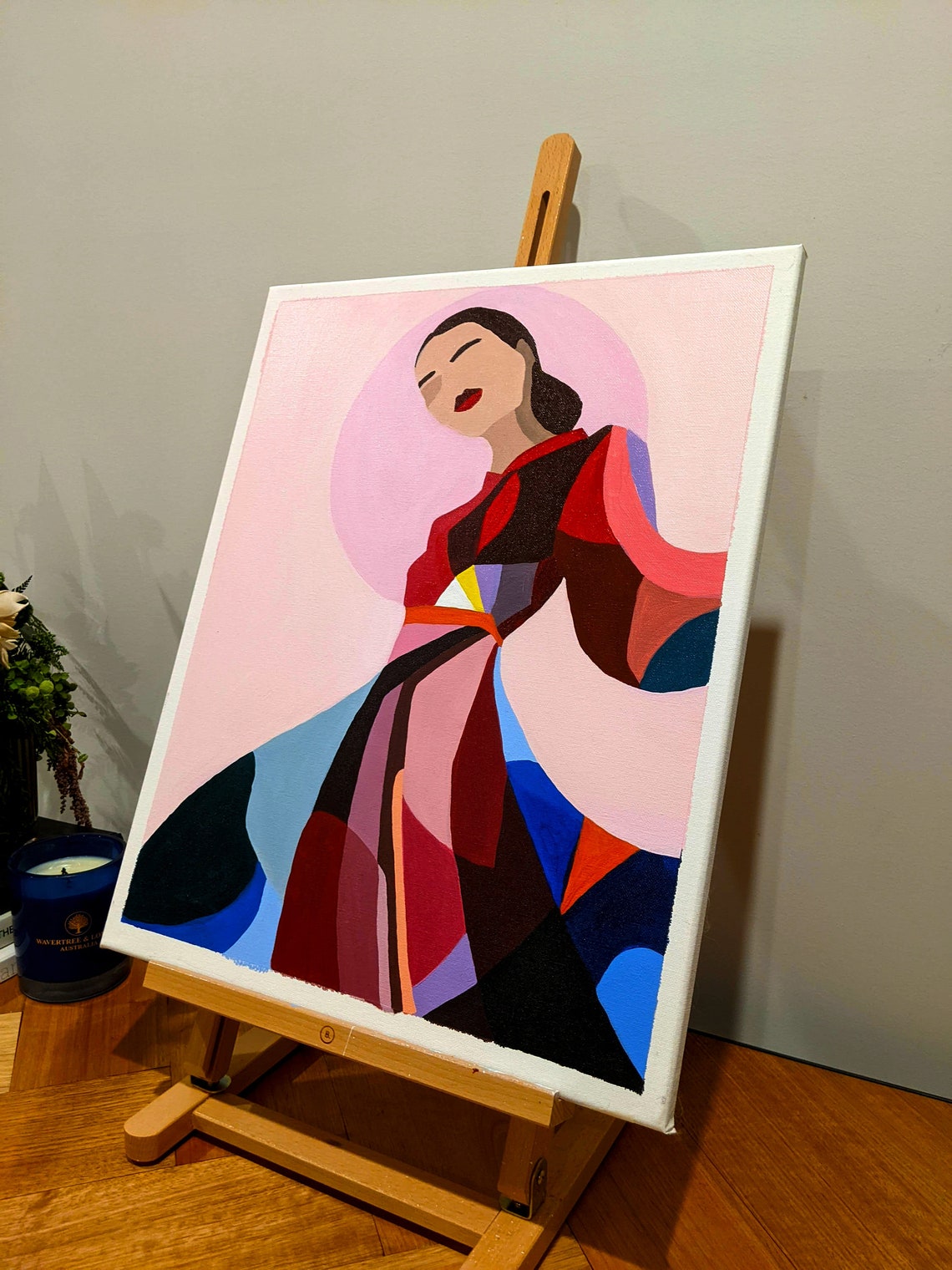 Hand Painted Acrylic Artwork - Etsy