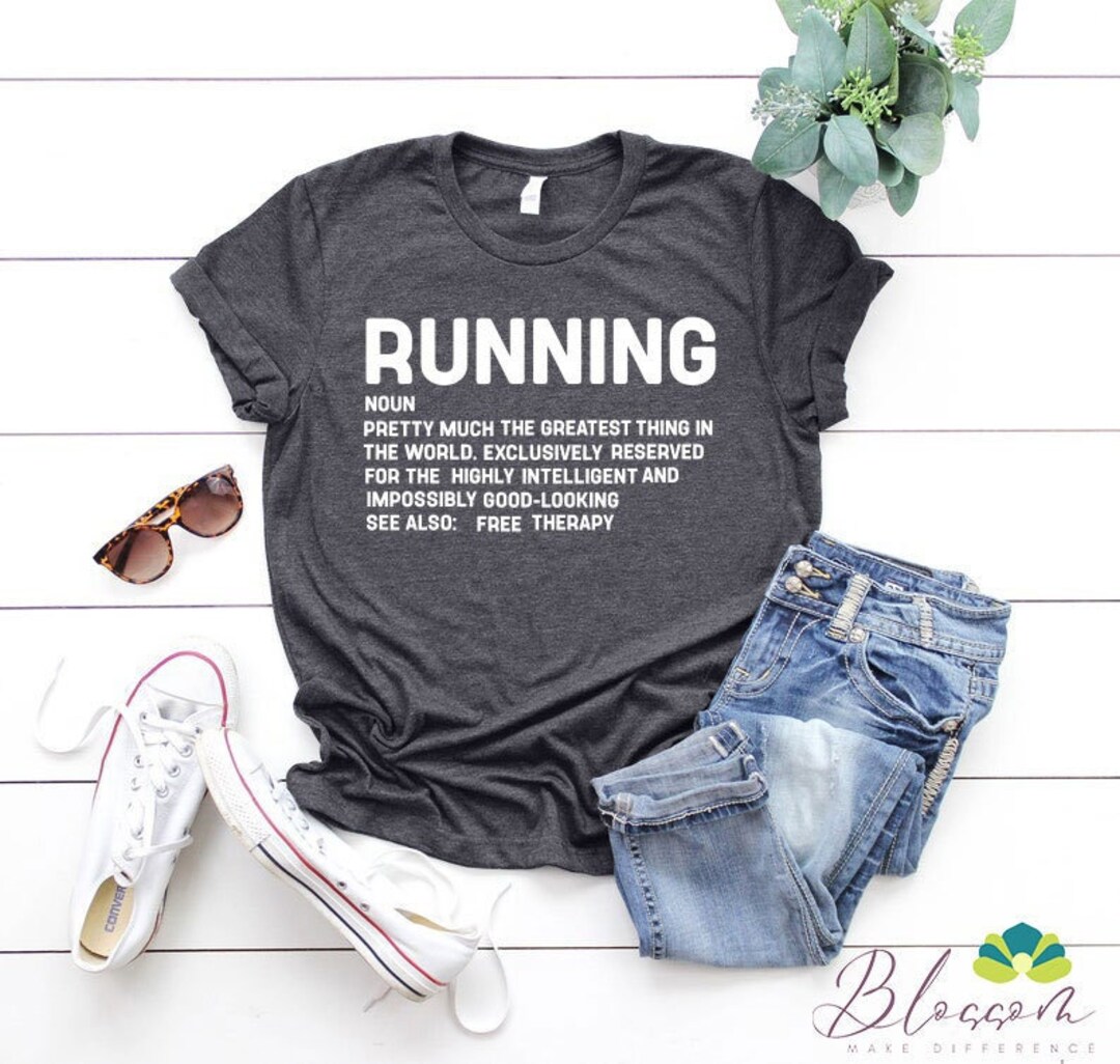 Running T-shirt, Introvert Marathon Runner, Running Definition T-shirt ...