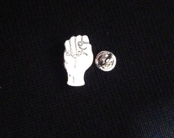 Northern Soul Fist Keep the Faith Pin Badge - Etsy UK