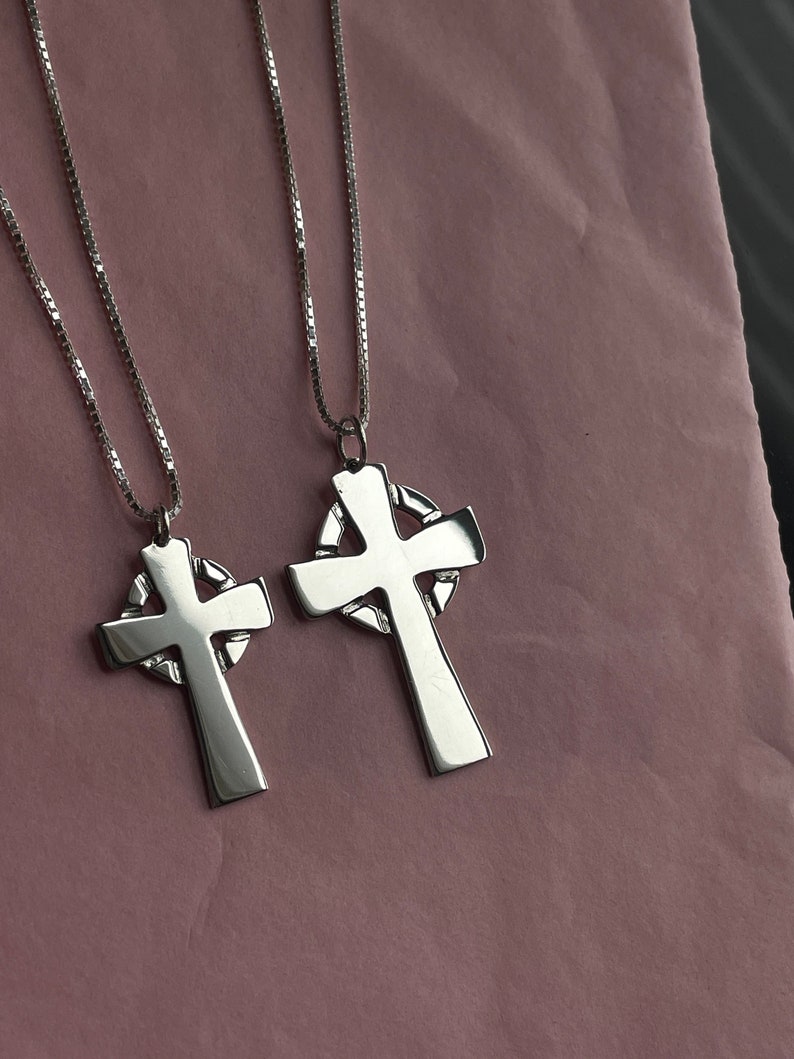 Celtic Cross Handmade Sterling Silver - Etsy UK