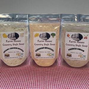 Farm House Country Style Soup, Soup for Two & Family Size. Soup Mixes ...