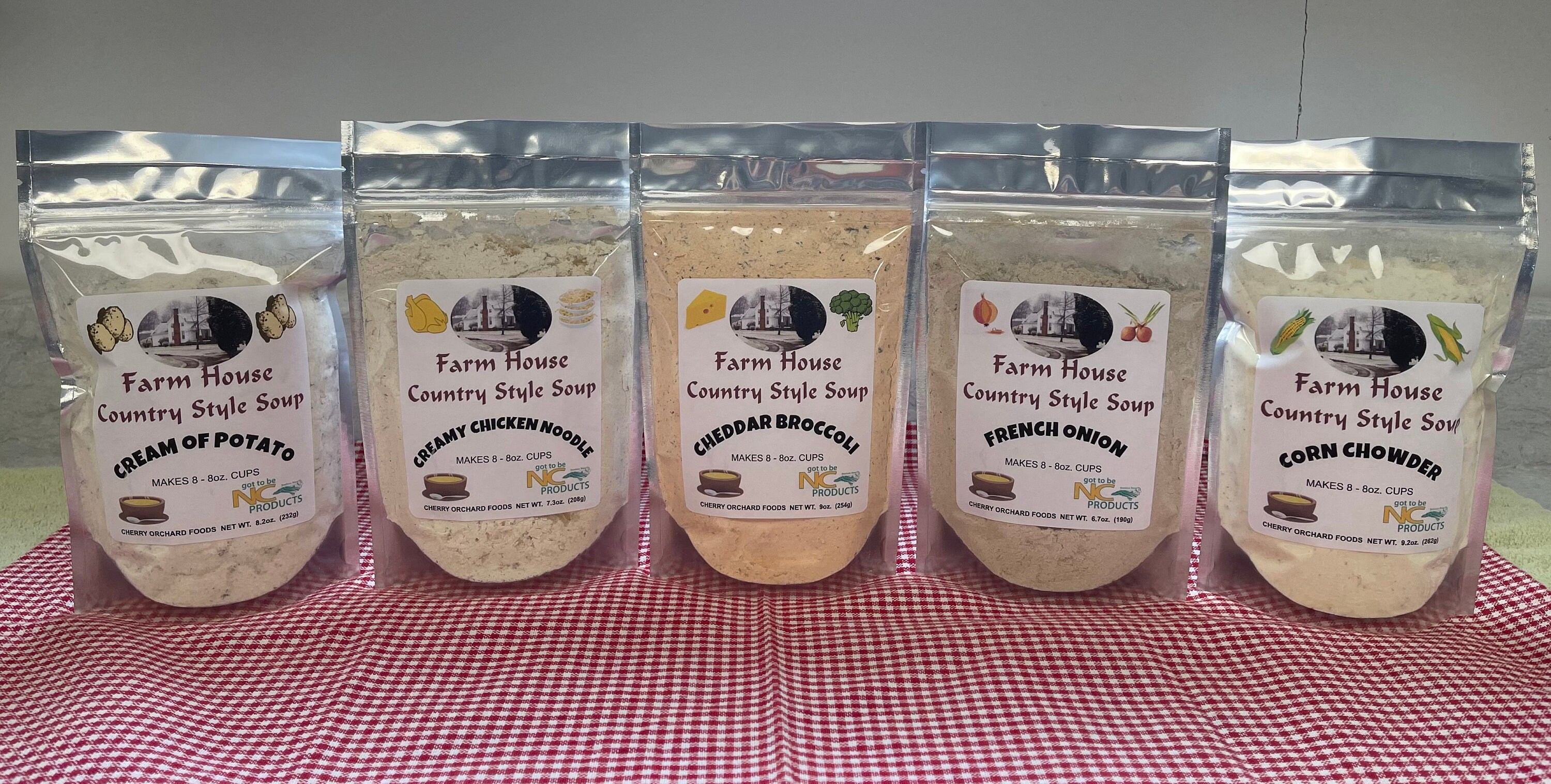 Farm House Country Style Soup, Soup for Two & Family Size. Soup Mixes ...