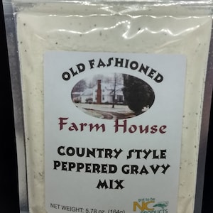 Farm House Gravy Mix: Old Fashioned Peppered & Blue Ridge Chocolate - Etsy