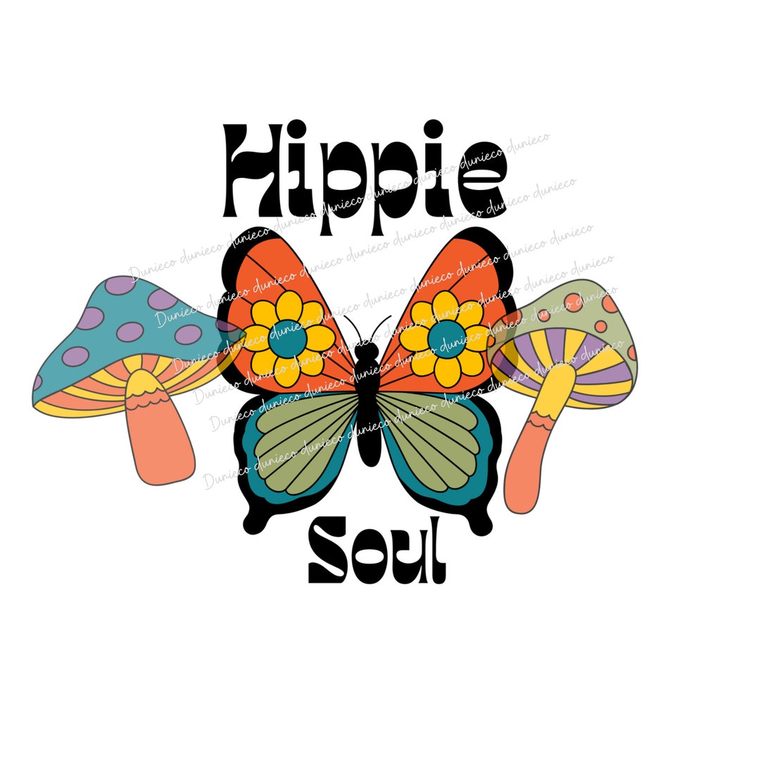 Hippie Soul PNG, Digital Download, Hippie Mama, Boho Soul, Boho Image ...