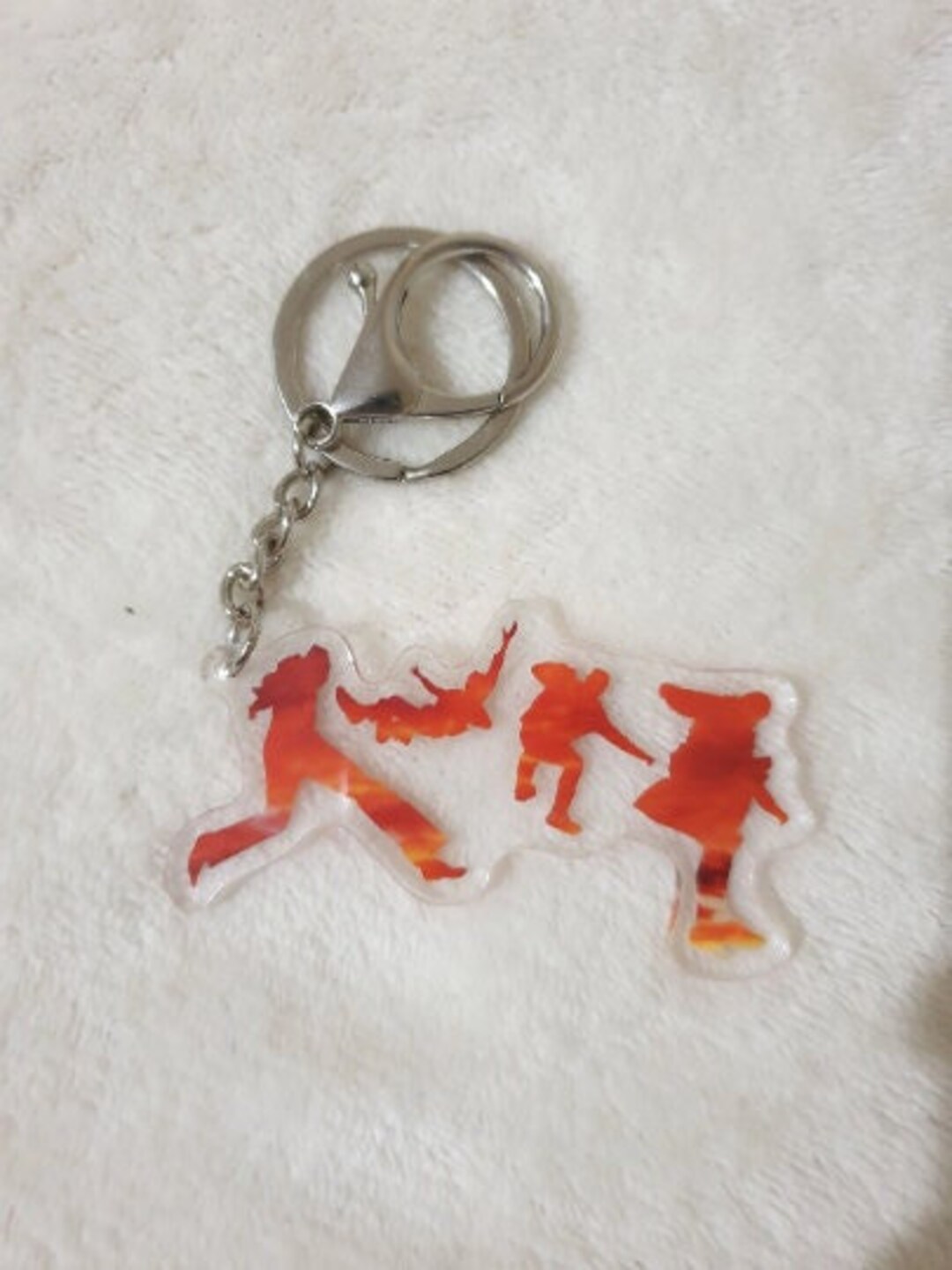 5 Seconds of Summer Silhouette Falling Keychain - Etsy