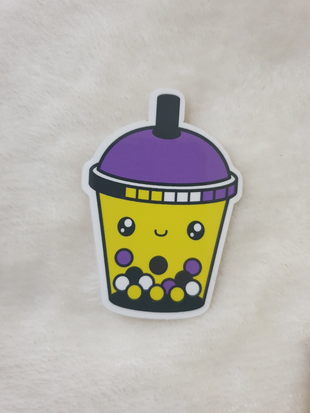 Space Jam Round Top Boba Tea Cup Sticker - Etsy