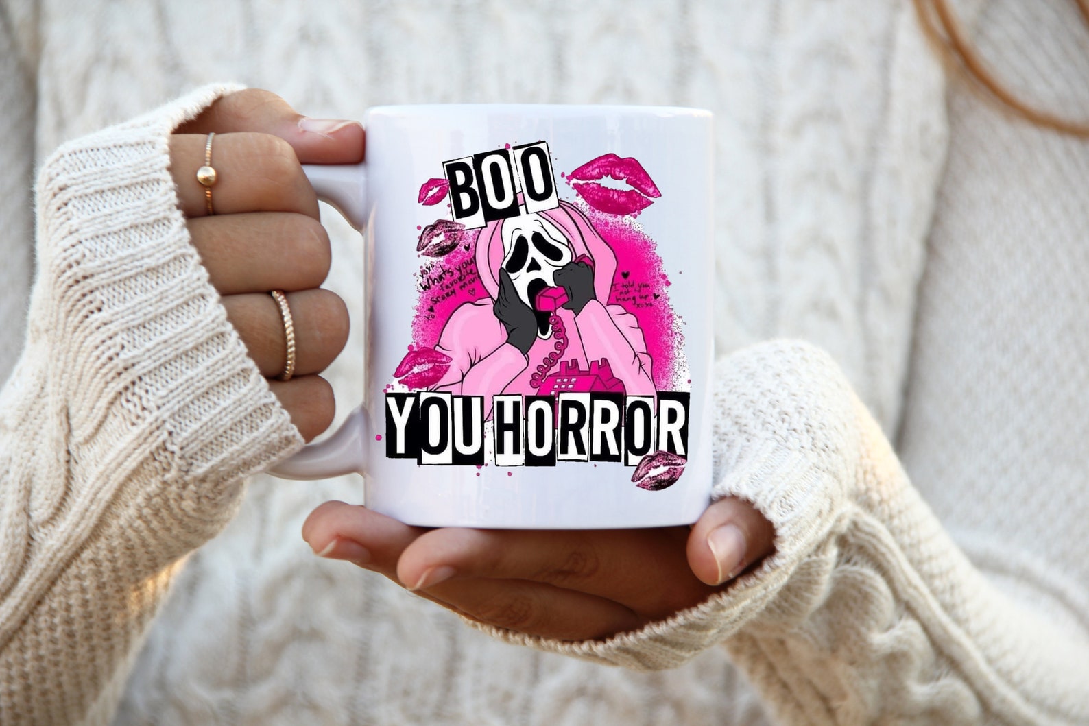 Boo You Horror, Mean Girls, Screen Coffee Mug, 15 Oz Coffee Mug ...