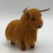 Needle Felted Highland Cow (muckle Coo) PDF Downloadable Instructions ...
