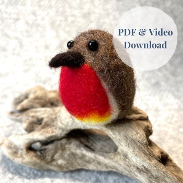 Needle Felted Robin - Etsy