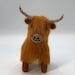 Needle Felted Highland Cow (muckle Coo) PDF Downloadable Instructions ...