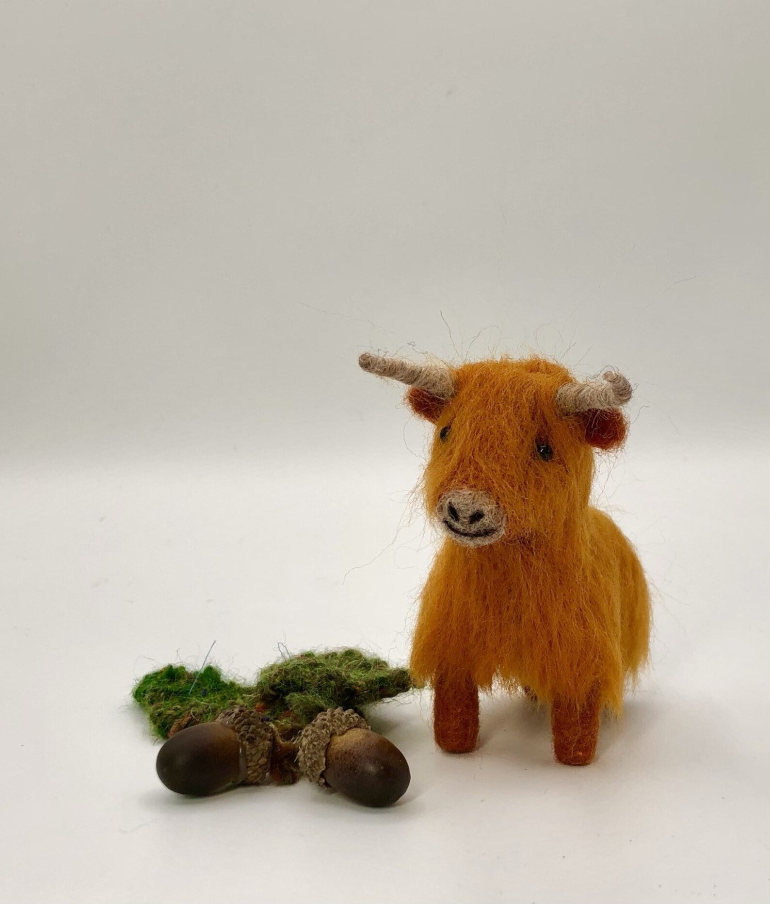 Needle Felted Highland Cow (muckle Coo) PDF Downloadable Instructions ...