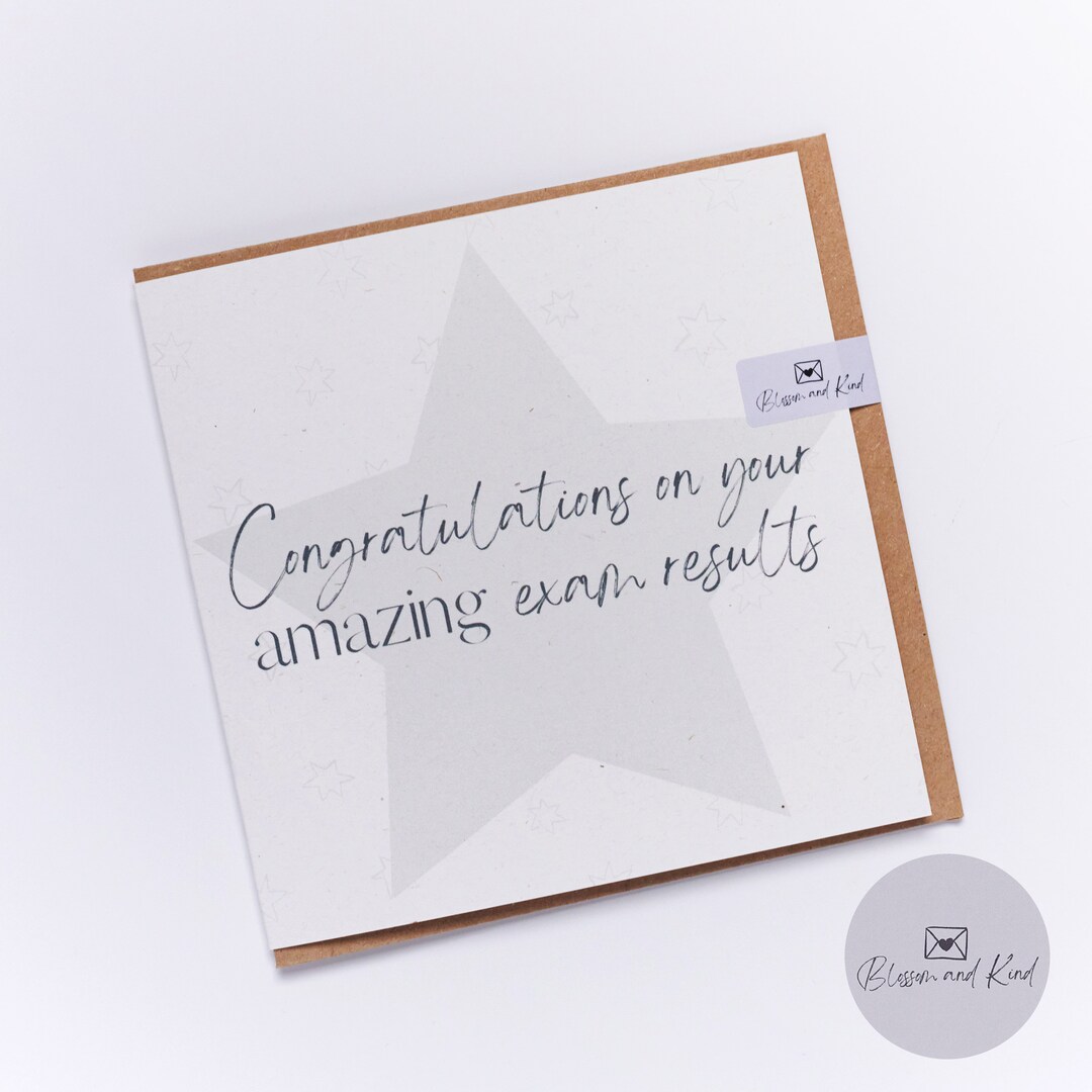 CONGRATULATIONS Congratulations Greetings Card 'congratulations on Your ...