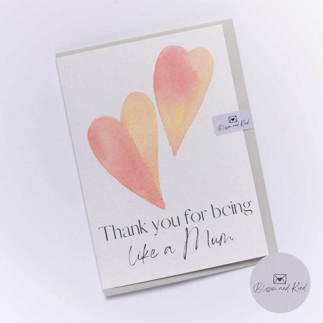 MOTHER'S DAY | Mother's Day Greetings Card | 'thank You for Being Like ...