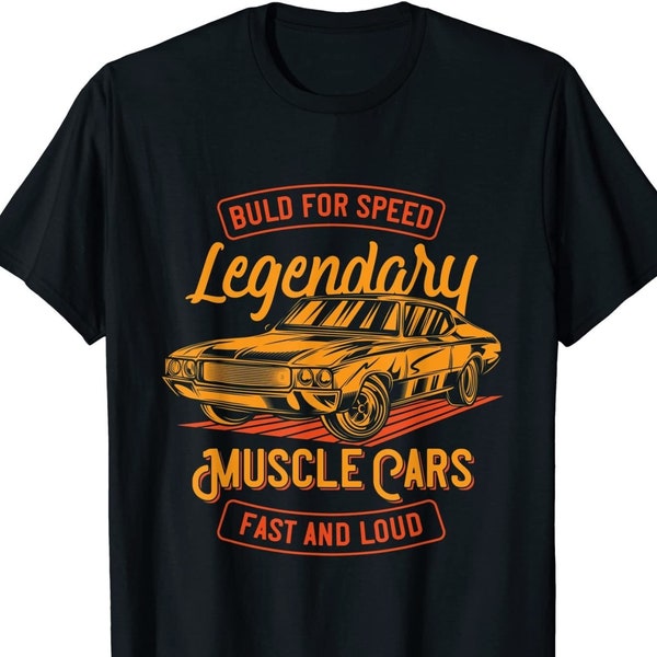 Muscle Car T Shirts - Etsy