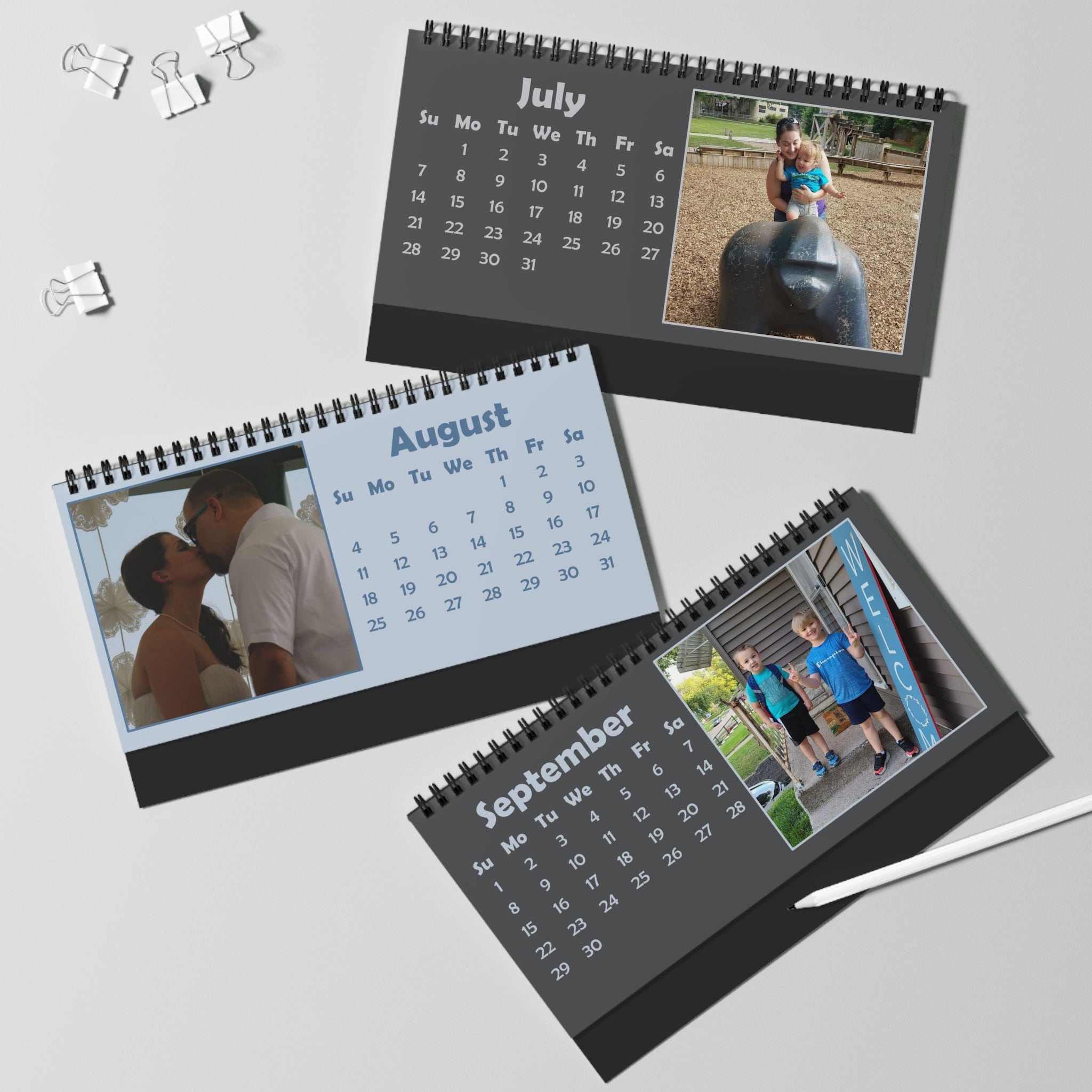 Personalize and Cherish Your Year with Our Custom 10" x 5" 2024 Mini ...