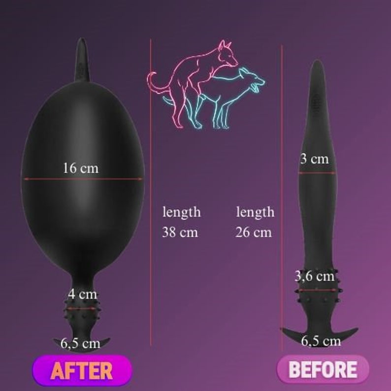 Anal Stretcher Anal Plug Inflatable Dildo Inflatable Butt Plug Anal