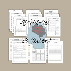ADHD Kit to Print Out - Etsy
