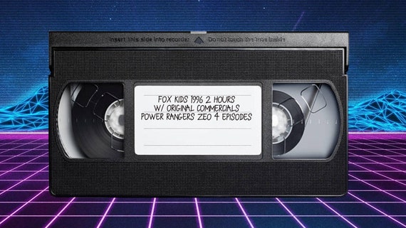 Vintage Cartoons TV Shows VHS Tape WOC Commercials 1980s 1990s | Etsy