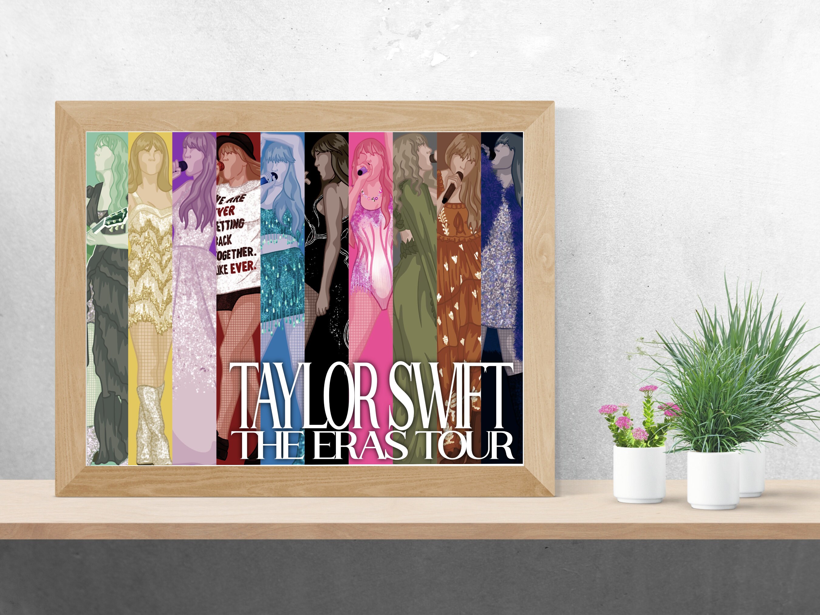 The Eras Tour Poster Digital Art Digital Download Digital Poster Poster ...