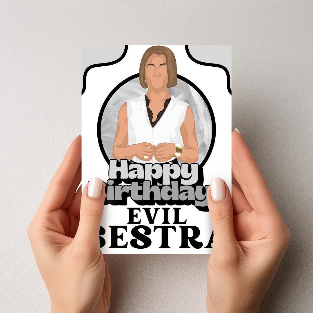 Happy Birthday Evil Sestra | Orphan Black Printable Birthday Card ...