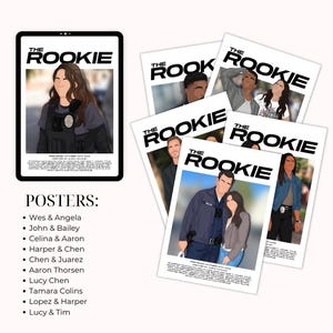 The Rookie Series Minimalist Poster| Lucy Chen Poster | Character ...