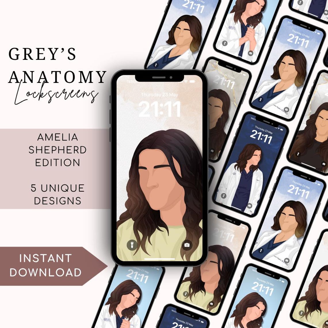 Amelia Shepherd Phone Wallpapers | Lockscreen Packs | Homescreens ...