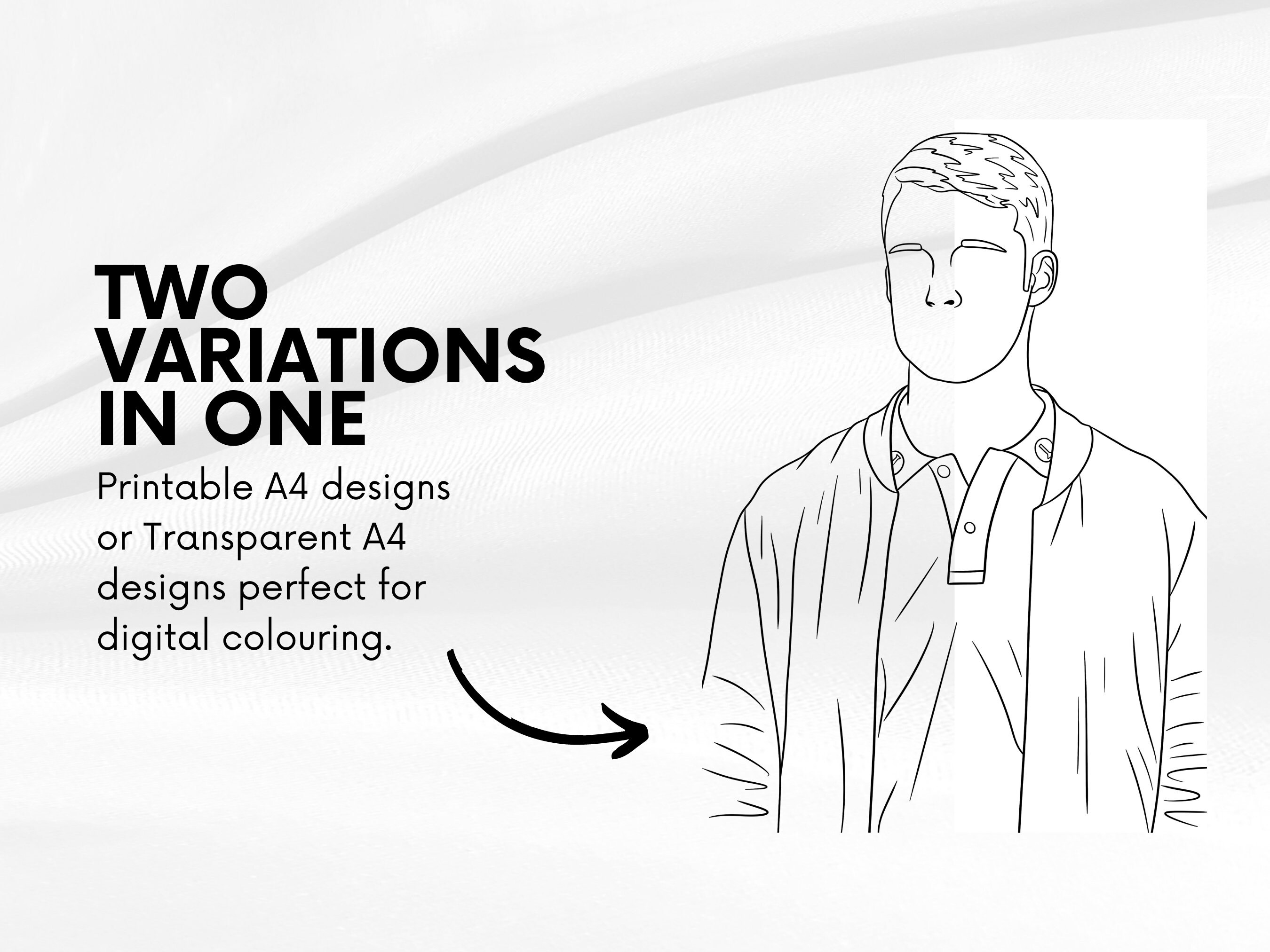 Men of Chicago Fire Digital Colouring Book Faceless Art Digital ...