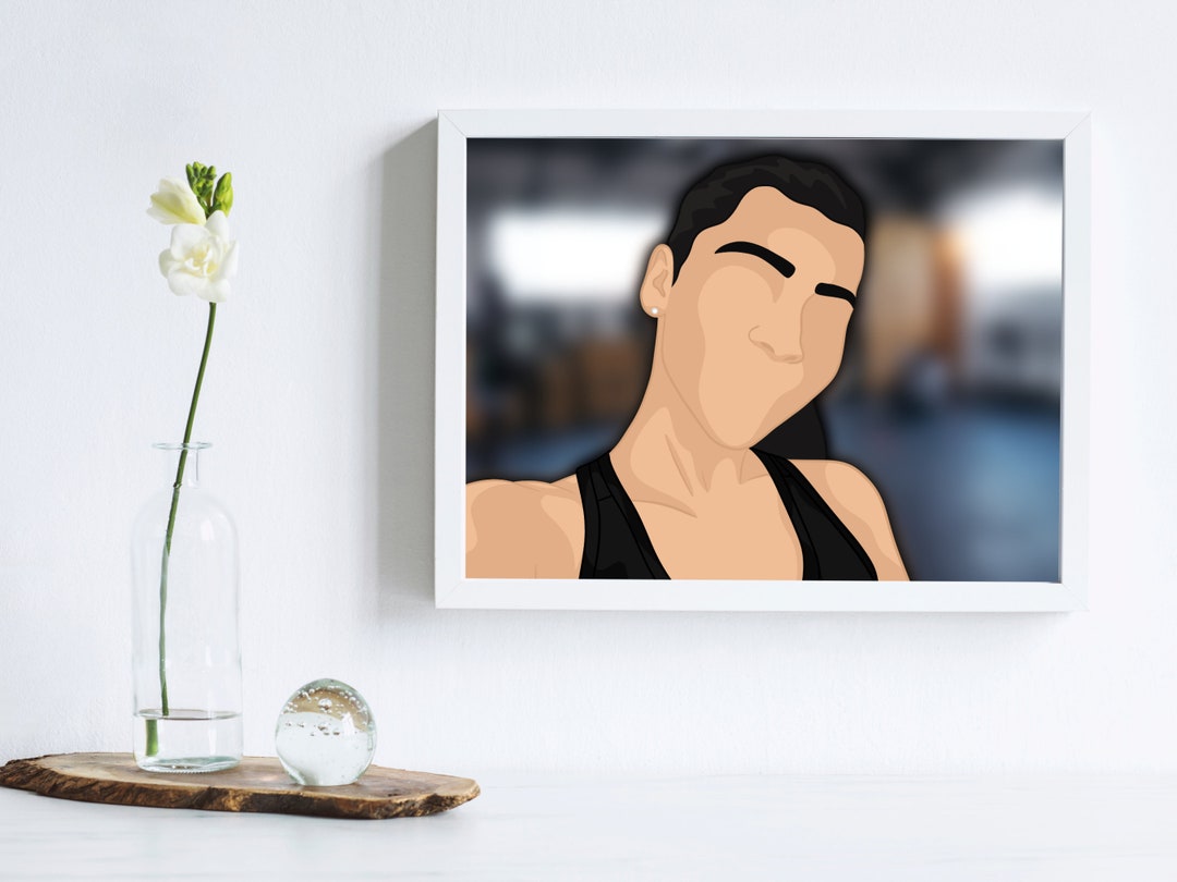 Custom Selfie Faceless Portrait Digital Portrait Custom Digital Art ...