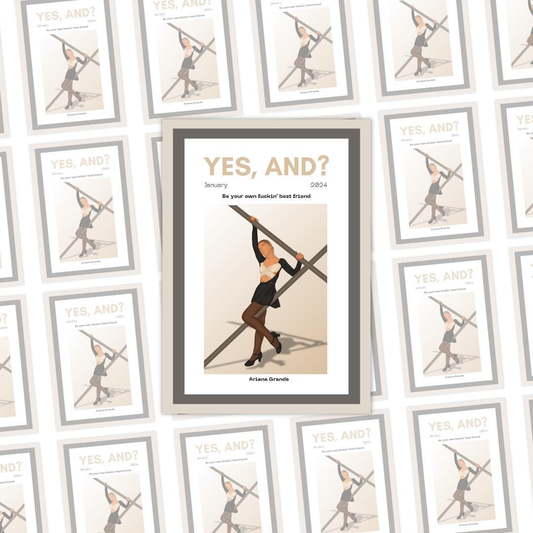 Yes, And? Music Video Digital Poster | Music Inspired Posters | Digital ...
