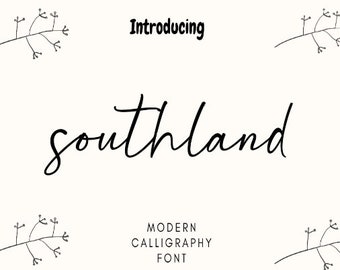 Swoosh Font Calligraphy - Etsy