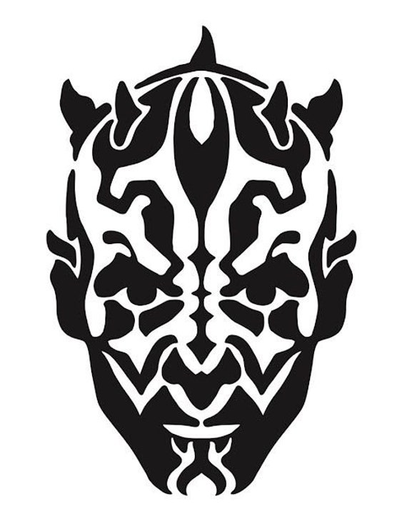Darth Maul Svg Sith Svg Star Wars Svg Cut File Cricut - Etsy