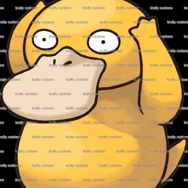 Psyduck Cut Files - Etsy