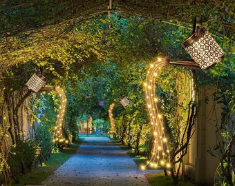 Solar Tree Hanging Lights - Etsy