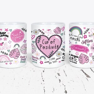 Cup of Positivity Mother's Day Gift, Fathers Day Gift, Gift for Him ...
