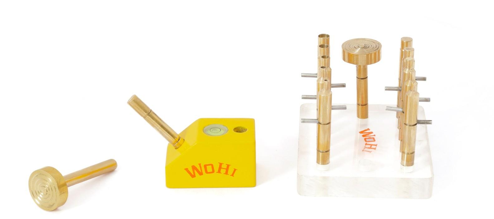 Gemstone Faceting Kit – 10 Round Brass Dopsticks With Safety Pins, 1 ...