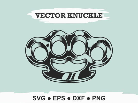 Vector Knuckle SVG EPS DXF Cut File Design Digital File - Etsy