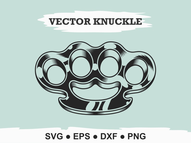 Vector Knuckle, SVG EPS DXF Cut File Design, Digital File, Vector Art ...