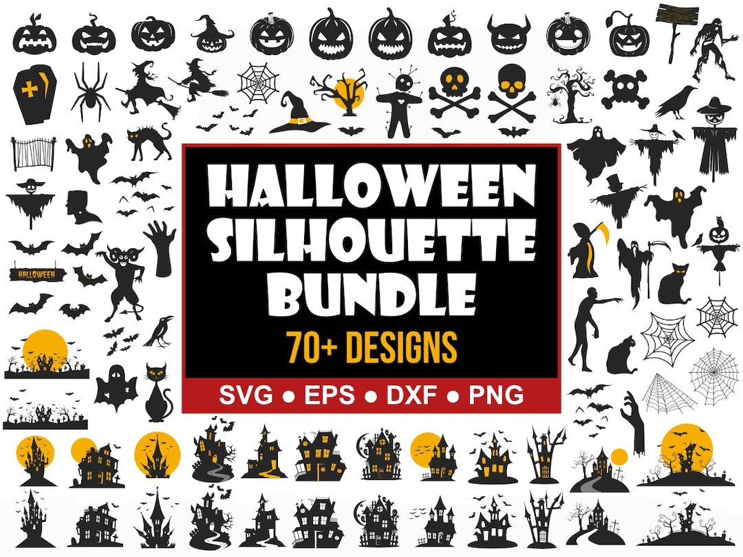 Halloween SVG Bundle, Halloween Clipart, Halloween Cut Files for Cricut ...