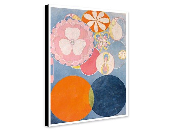 The Ten Largest No.2 Abstract Art by Hilma AF Klint - Etsy