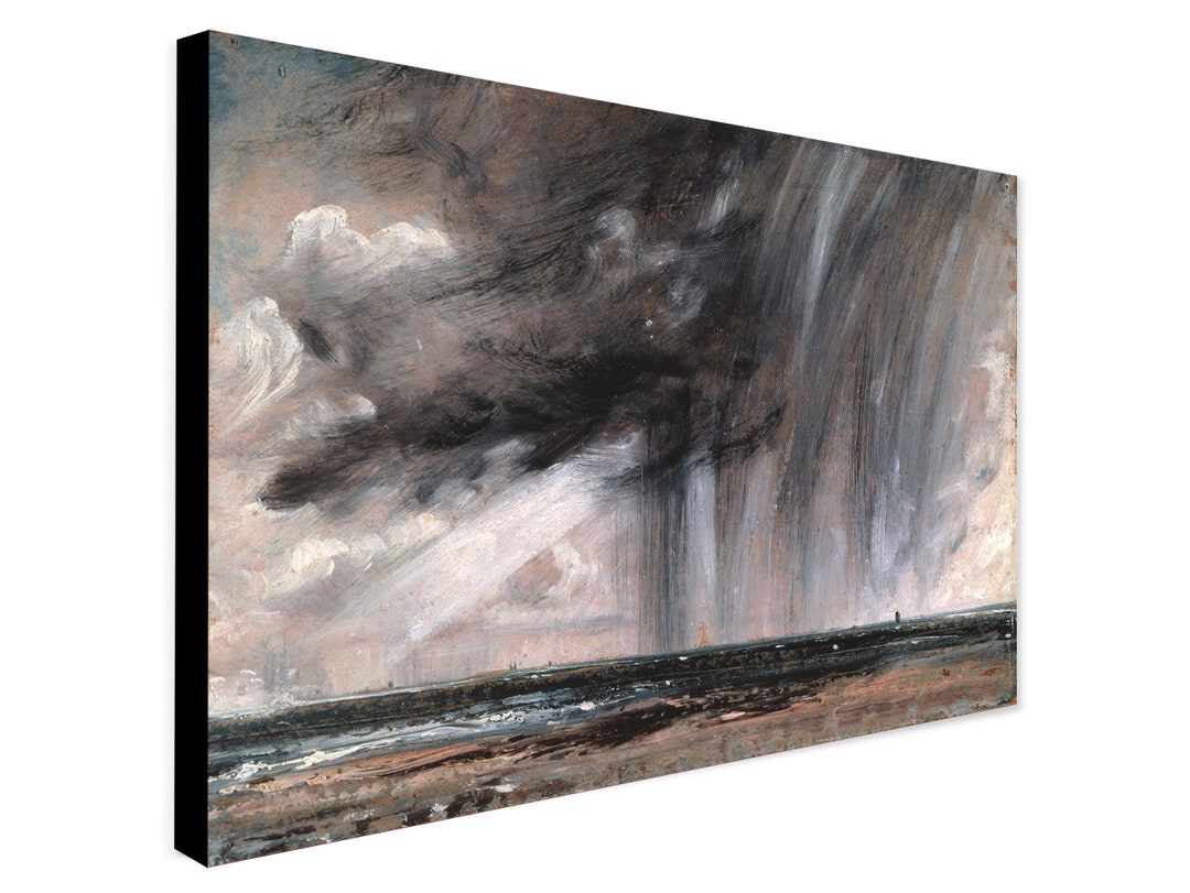 John Constable Seascape Print – Rain Cloud Study, Coastal Art - Etsy