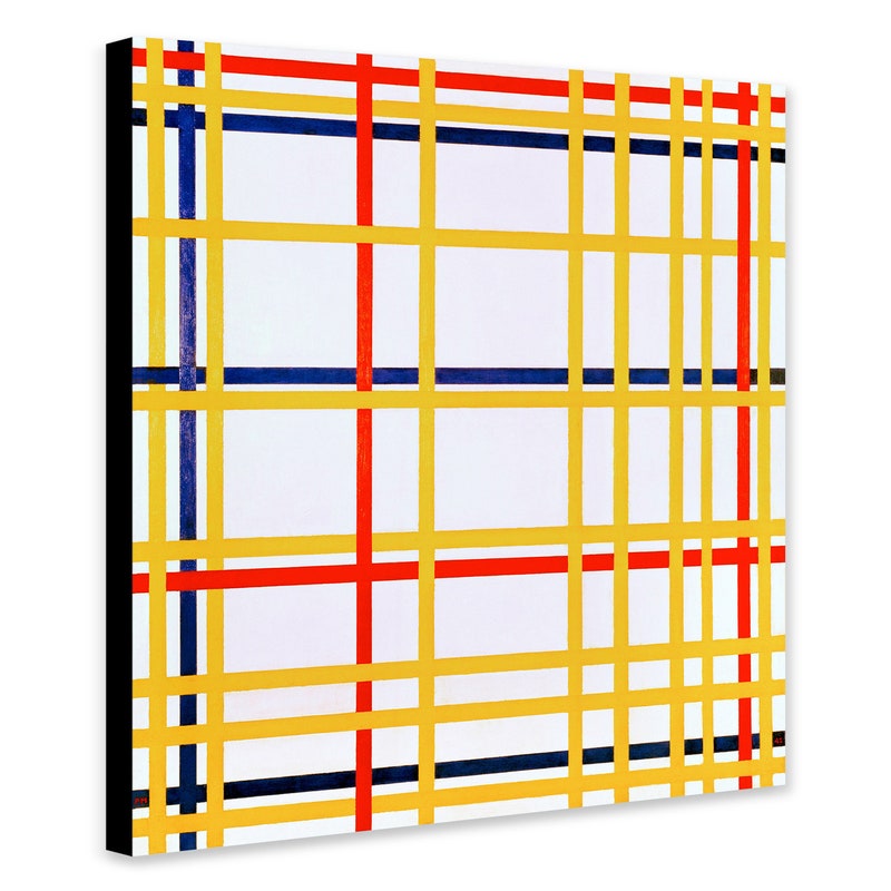 Mondrian Wall Art - Etsy