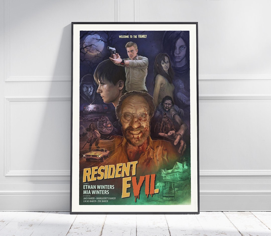 Resident Evil 7 Poster: Horror Game Art Print - Etsy