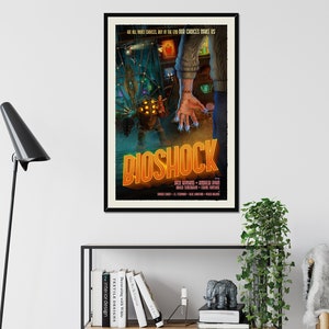 Bioshock Game Poster: Horror Art Print, Room Decor - Etsy