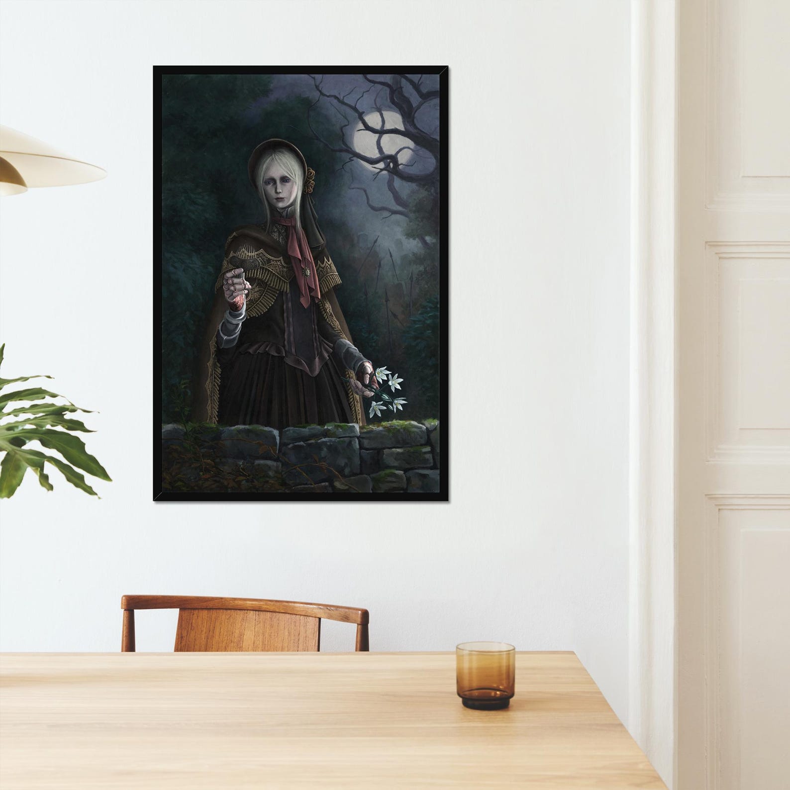 The Doll Portrait Game Poster: Gothic Horror Art Print, Room Decor - Etsy