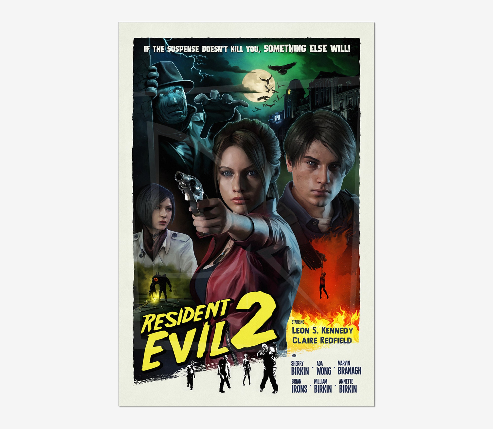 Resident Evil 2 Game Poster
