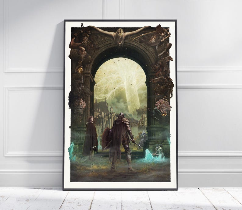 Elden Ring Game Poster: Giclée Fine Art Print, Matte Finish - Etsy