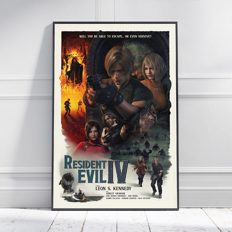 Resident Evil Posters - Etsy