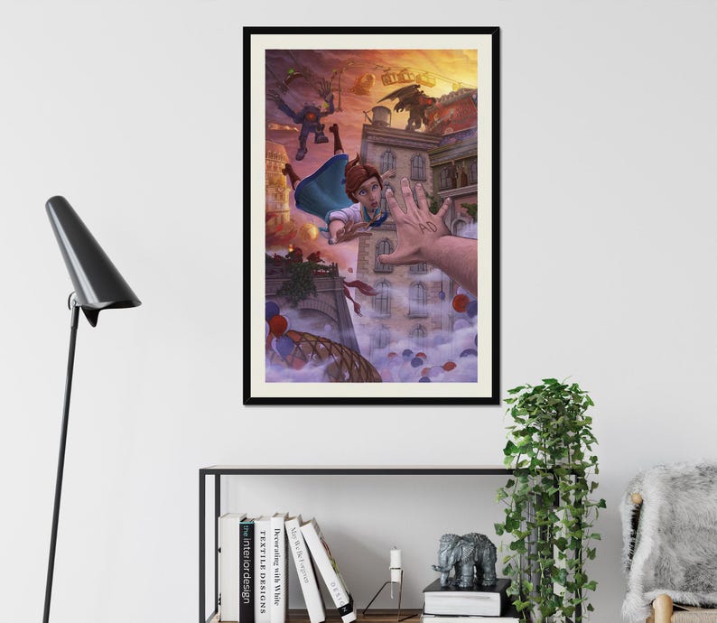 Bioshock Infinite Poster: Game Art Print, Room Decor - Etsy