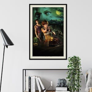 RESIDENT EVIL Zero Game Poster | Game Art | Horror Game | Print | Room ...