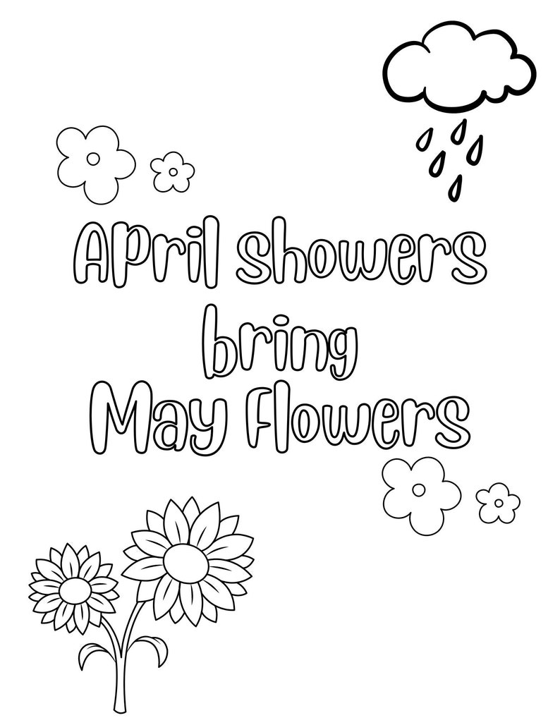 April Showers... - Etsy